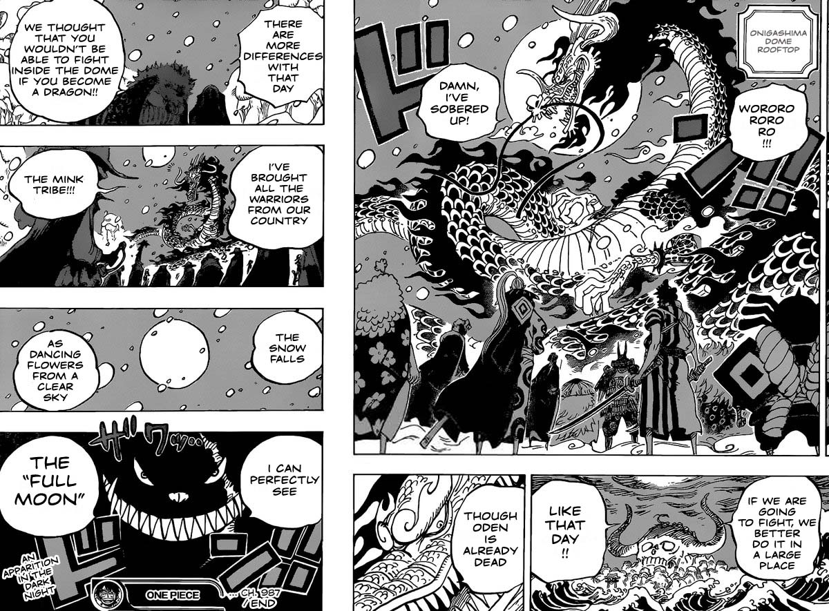 One Piece Chapter 987 Faithful Servant English Scans One Piece Chapter 987 Faithful Servant English Scans